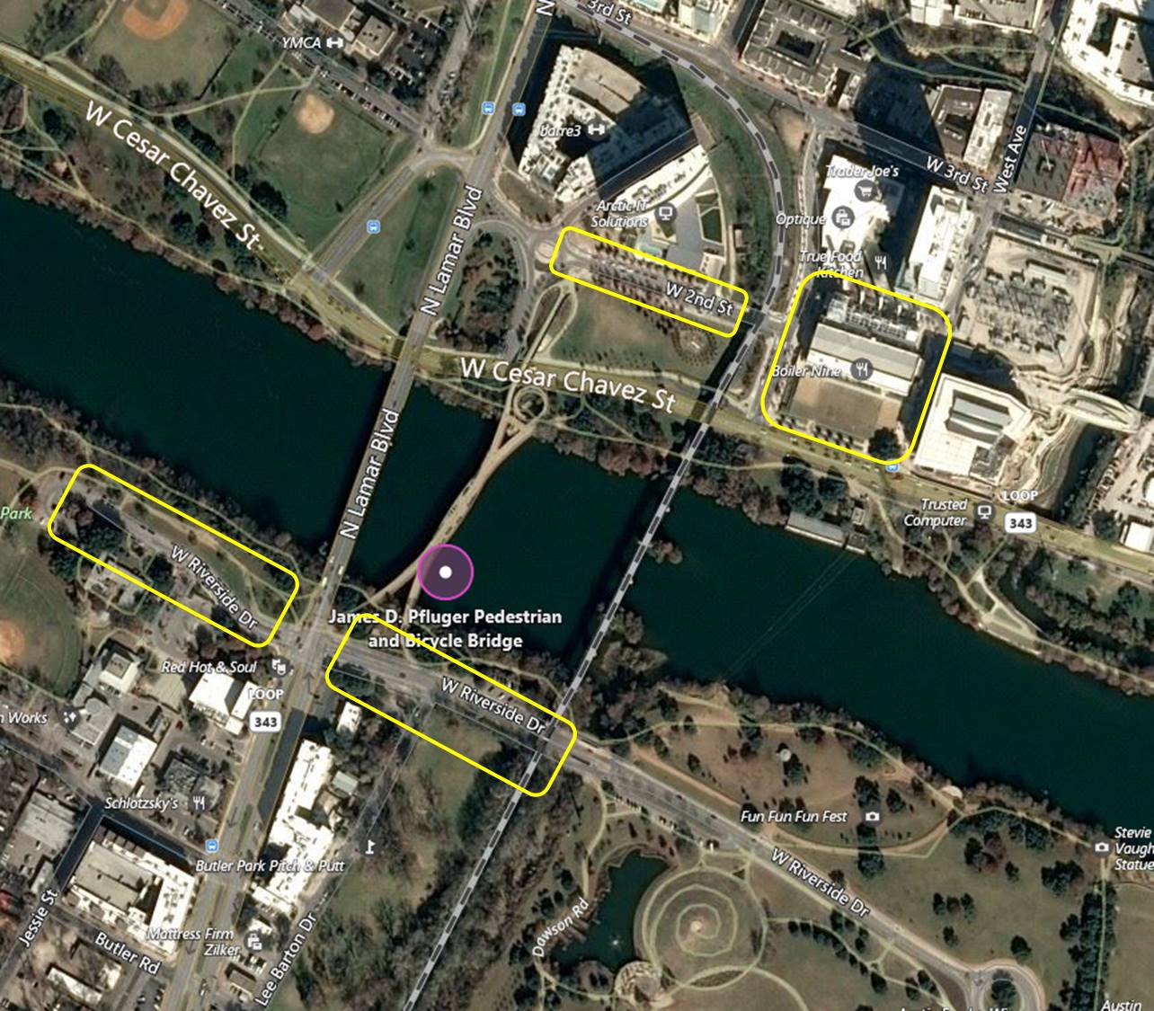 Pfluger Pedestrian Bridge Map – Psalm 19 Astronomy Society